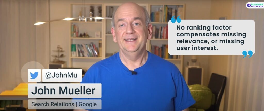 John Mueller: No Ranking Factor Beats Relevance & Interest